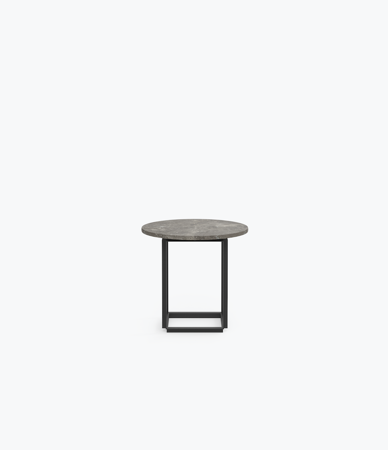 Florence Side Table - Grey Marble – SLOW