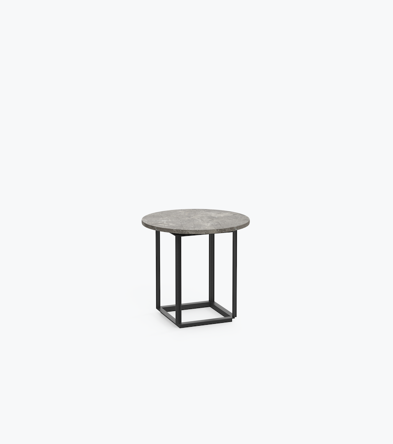 Florence Side Table - Grey Marble
